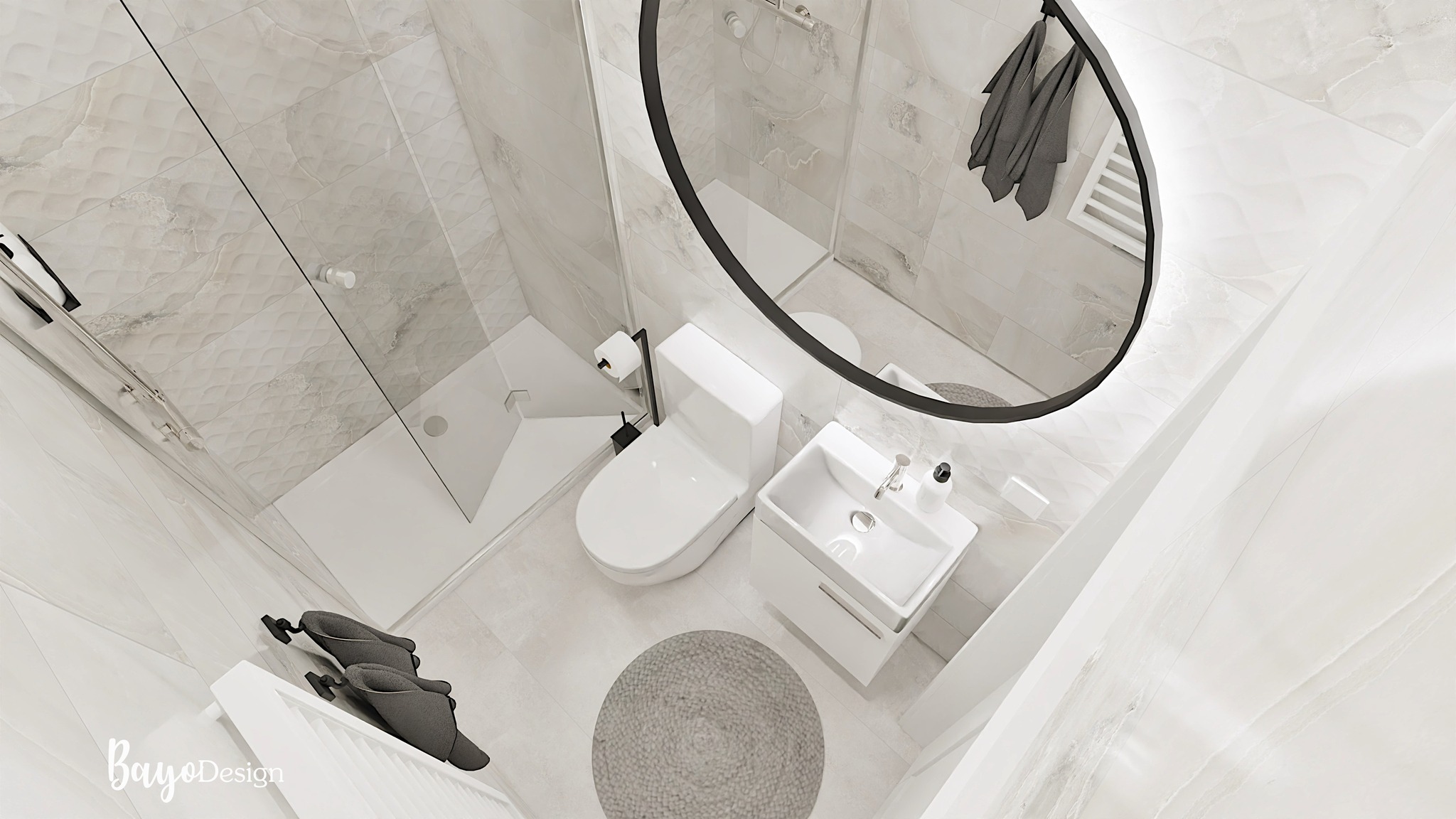 Bathroom_2.5m2-Modern_Style-54m2_House_in_Wloclawek(Poland)